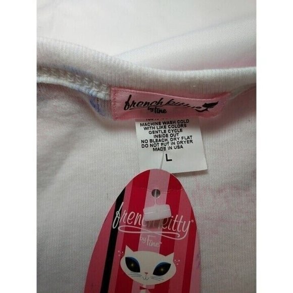 Mighty Fine | Tops | Vintage French Kitty By Mighty Fine Womens Top ...
